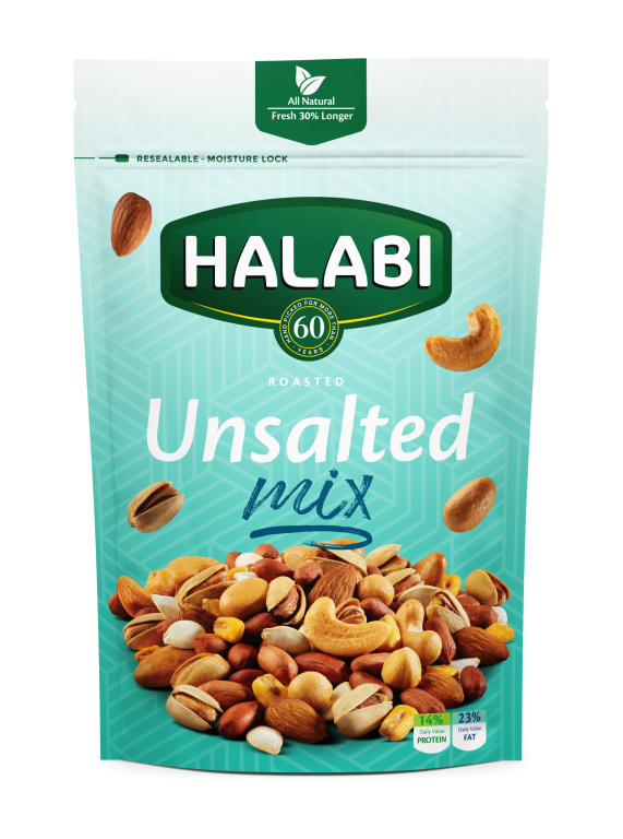 Halabi Nuts - UNSALTED MIX 300G