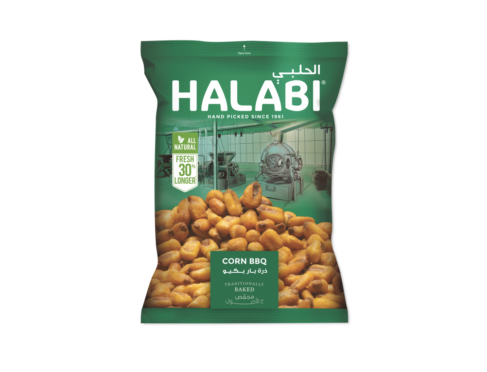 Halabi Nuts - CORN BBQ 15G