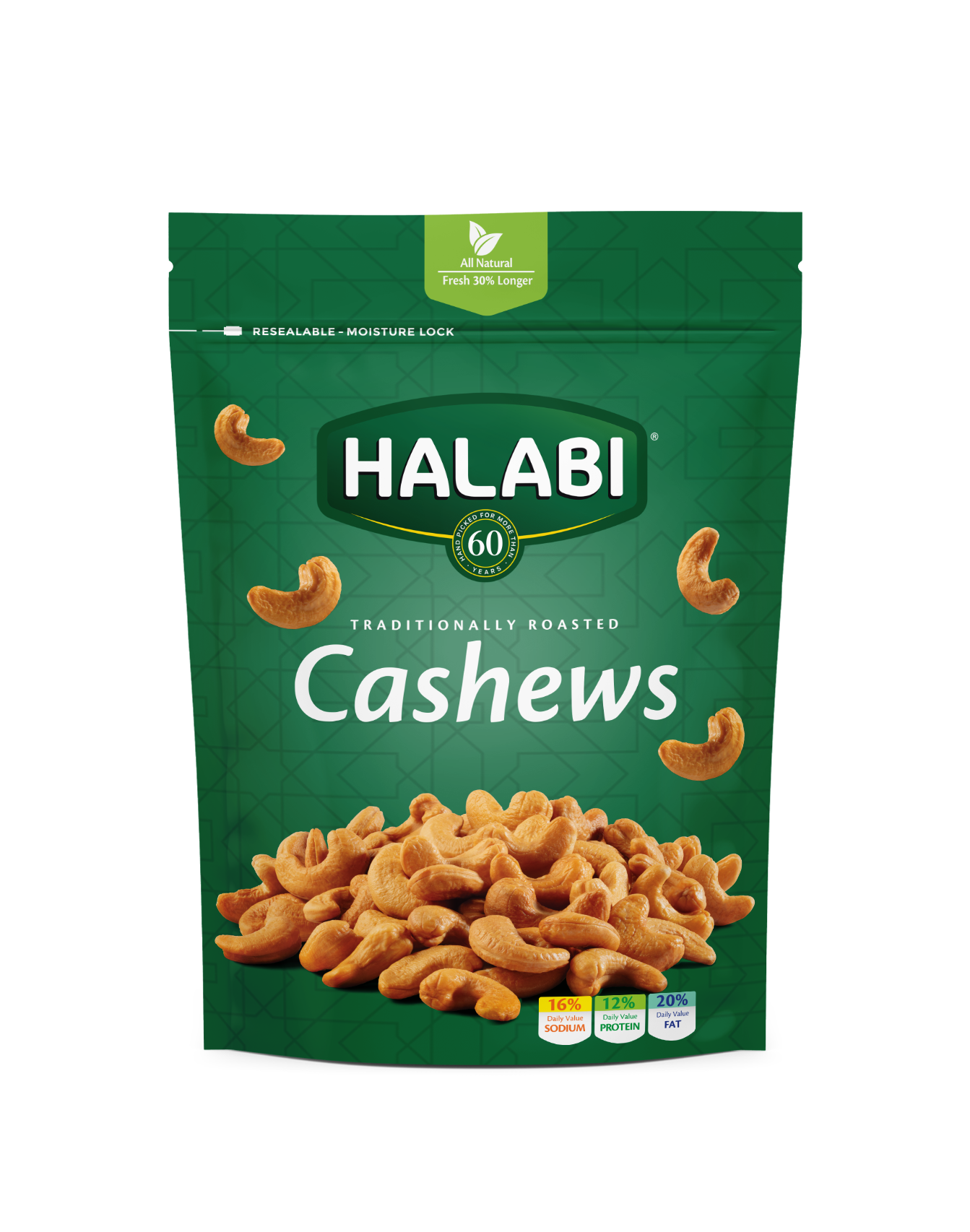 Halabi Nuts - CASHEWS 90G
