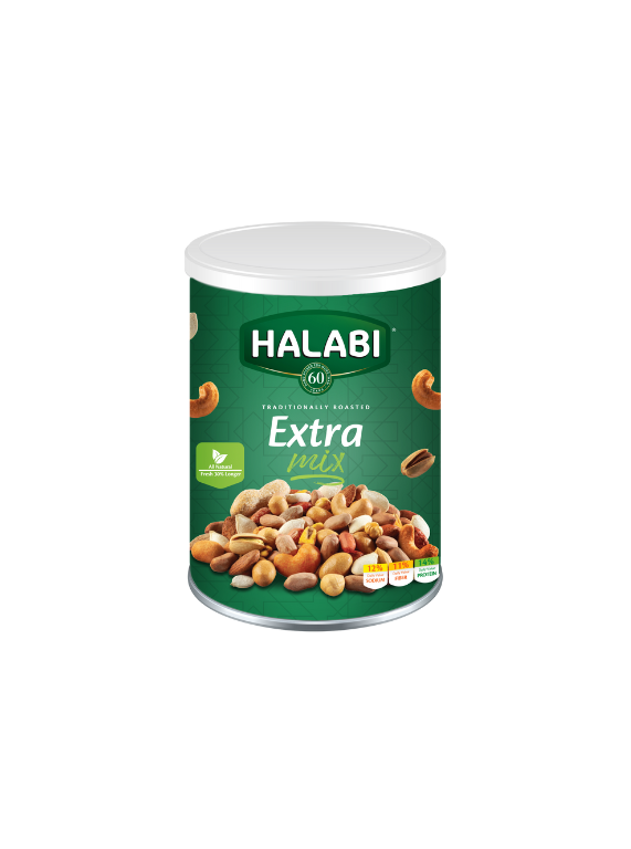 Halabi Nuts - Halabi Extra Mix Can 400g